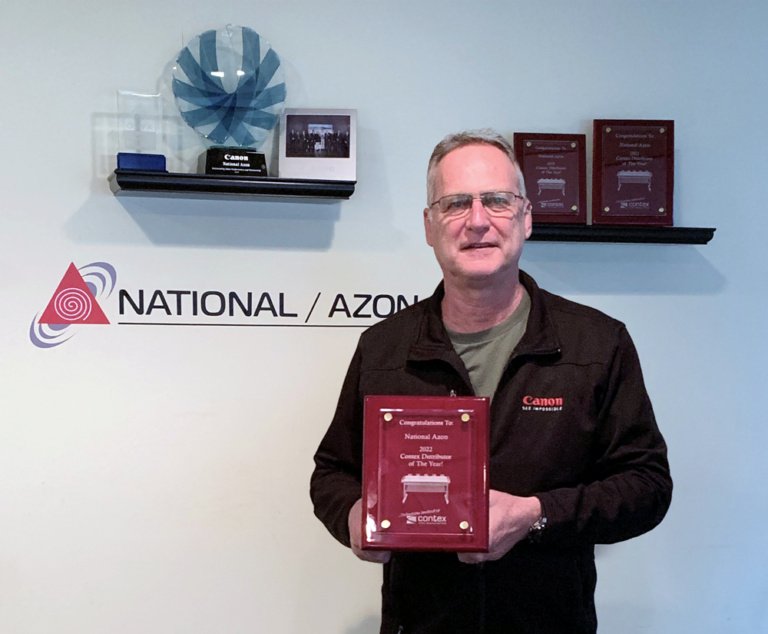 National / Azon Named Top Contex Distributor 2022